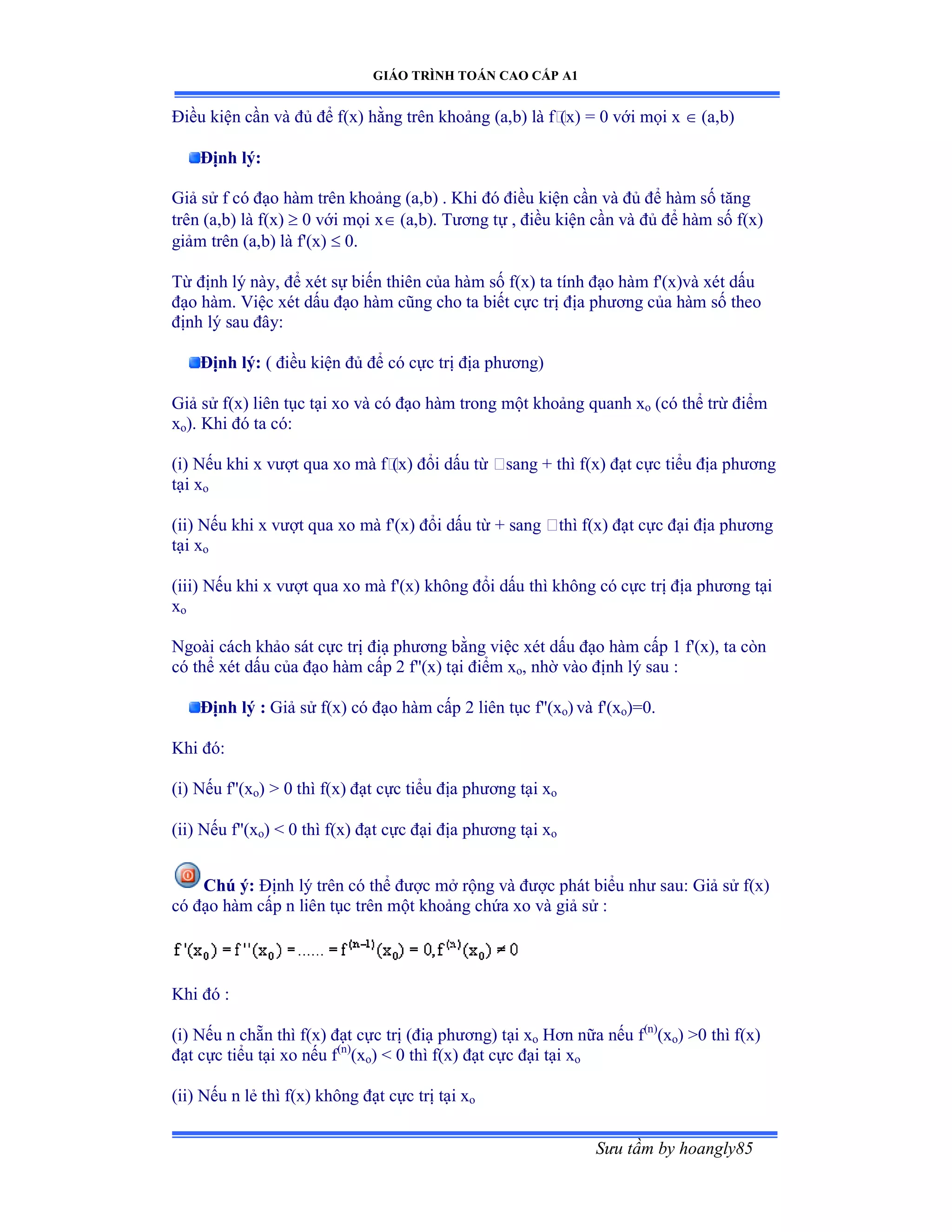 Toan cao cap a1 | PDF