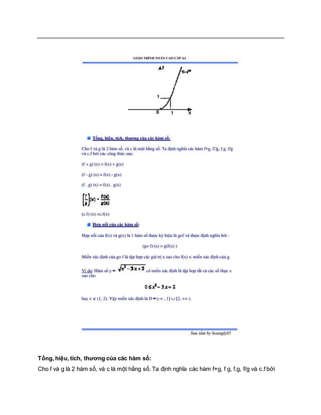 Toan cao cap a1 | PDF