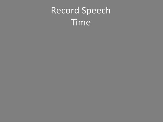 Toastmasters Speech Timer | PPT