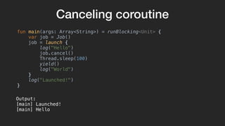 Kotlin Coroutines - the new async | PPT