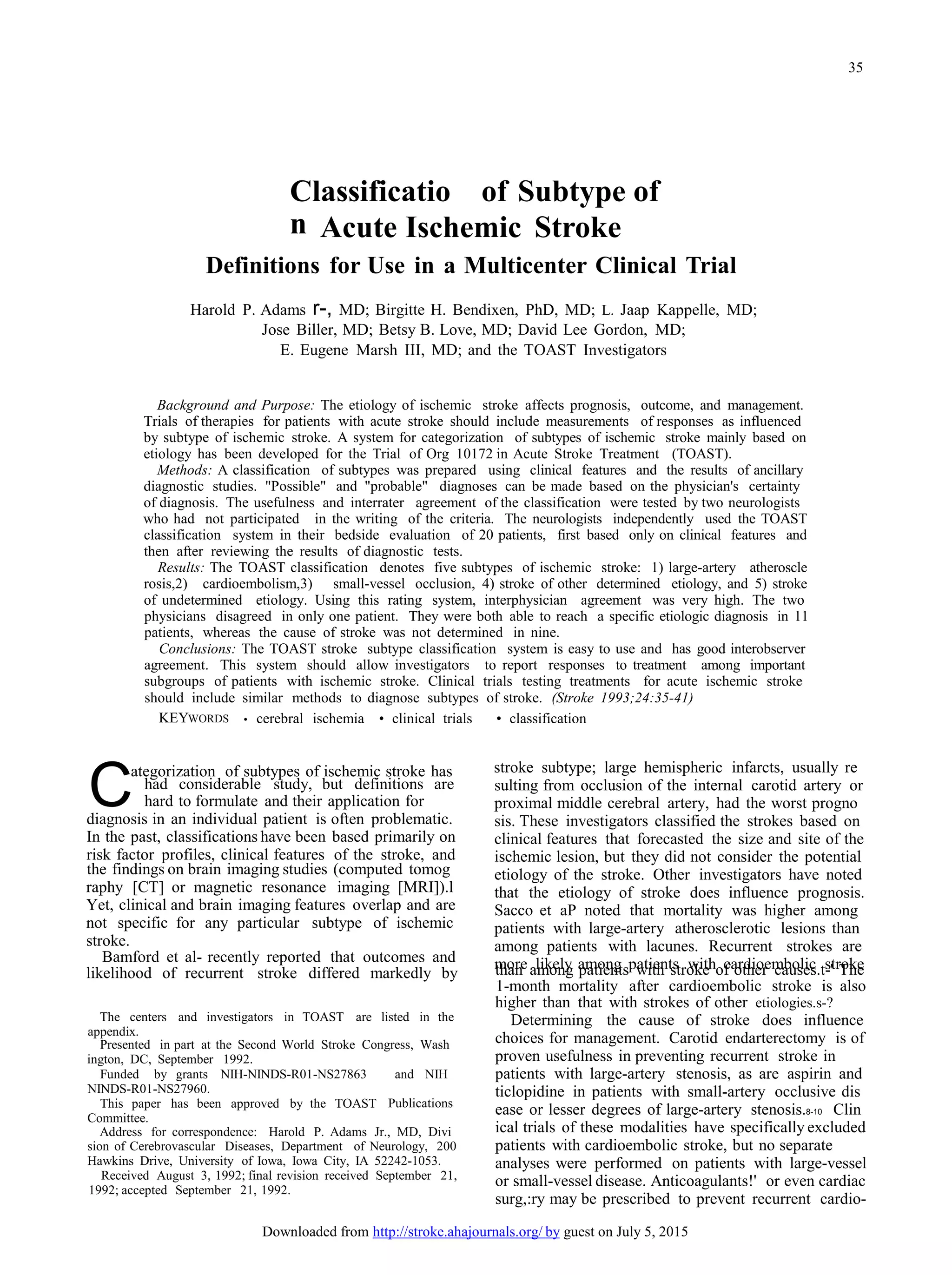Toast criteria | PPTX