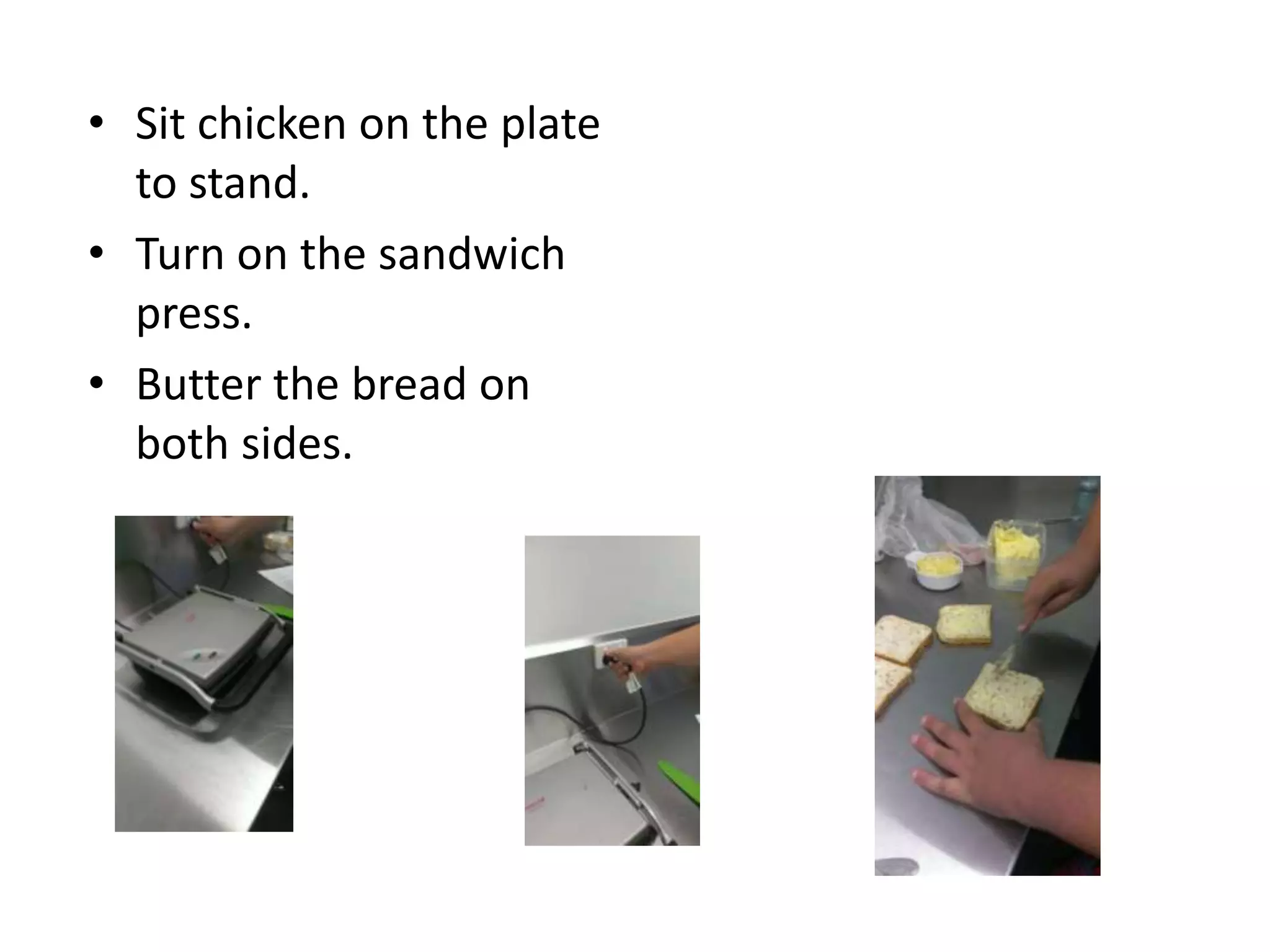 Toasted ham, chicken and cheese sandwich | PPT