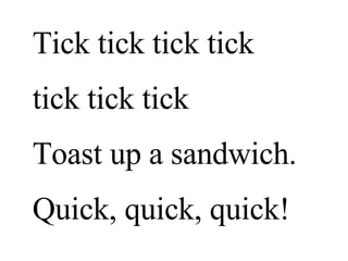 Toaster Poem | PPT