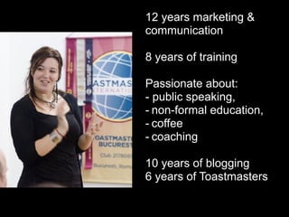 Toastmasters 110 d5 training session evaluation & feedback | PPT