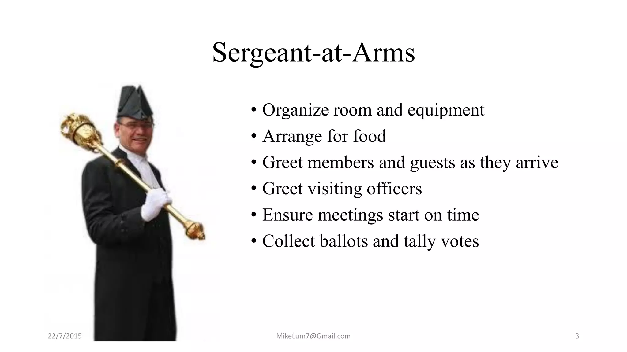 Toastmasters Club Officers Training | PDF