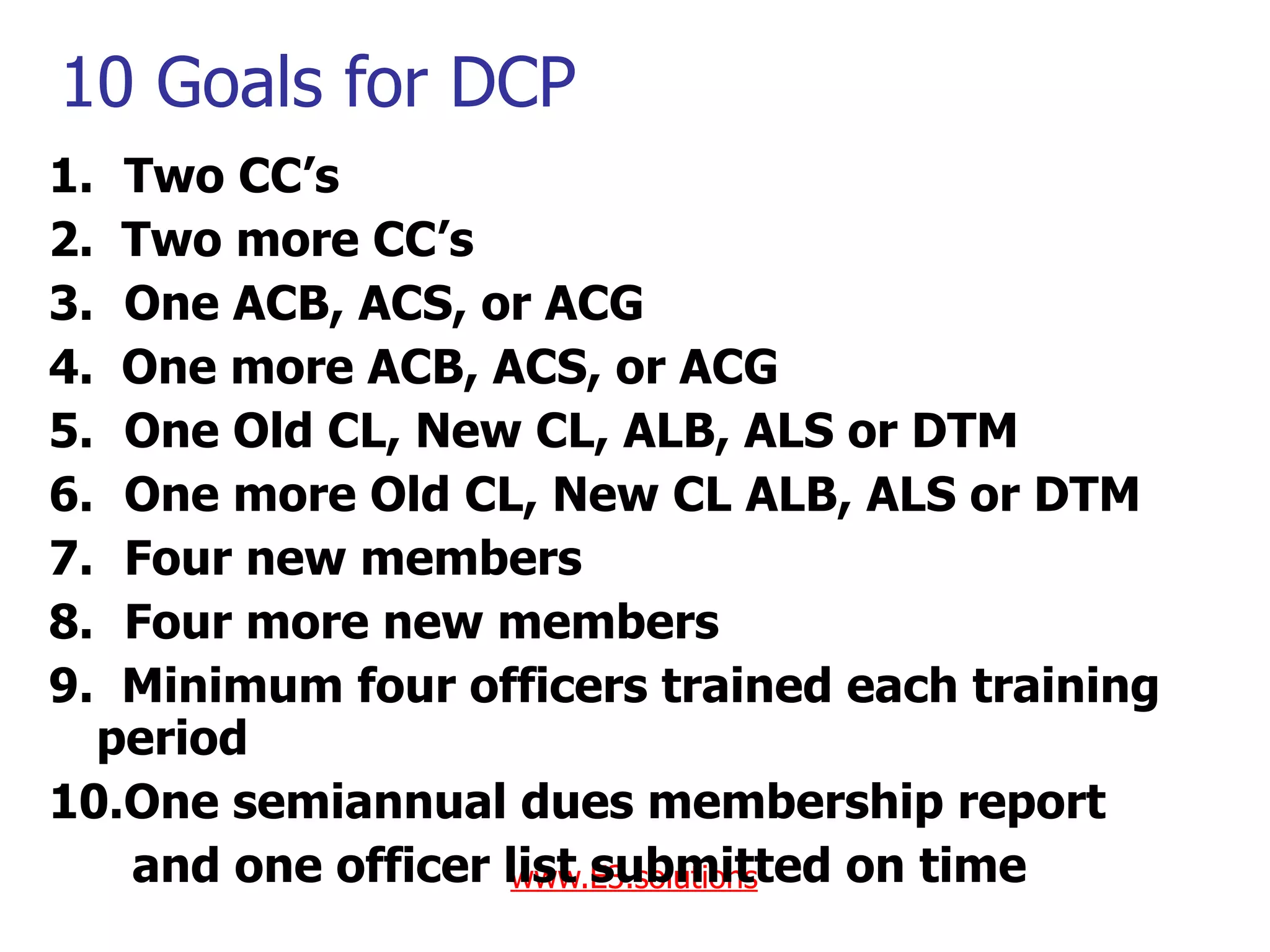 Toastmaster's club officer training | PDF