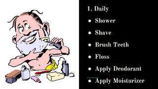 Grooming Guide for Men | PPT