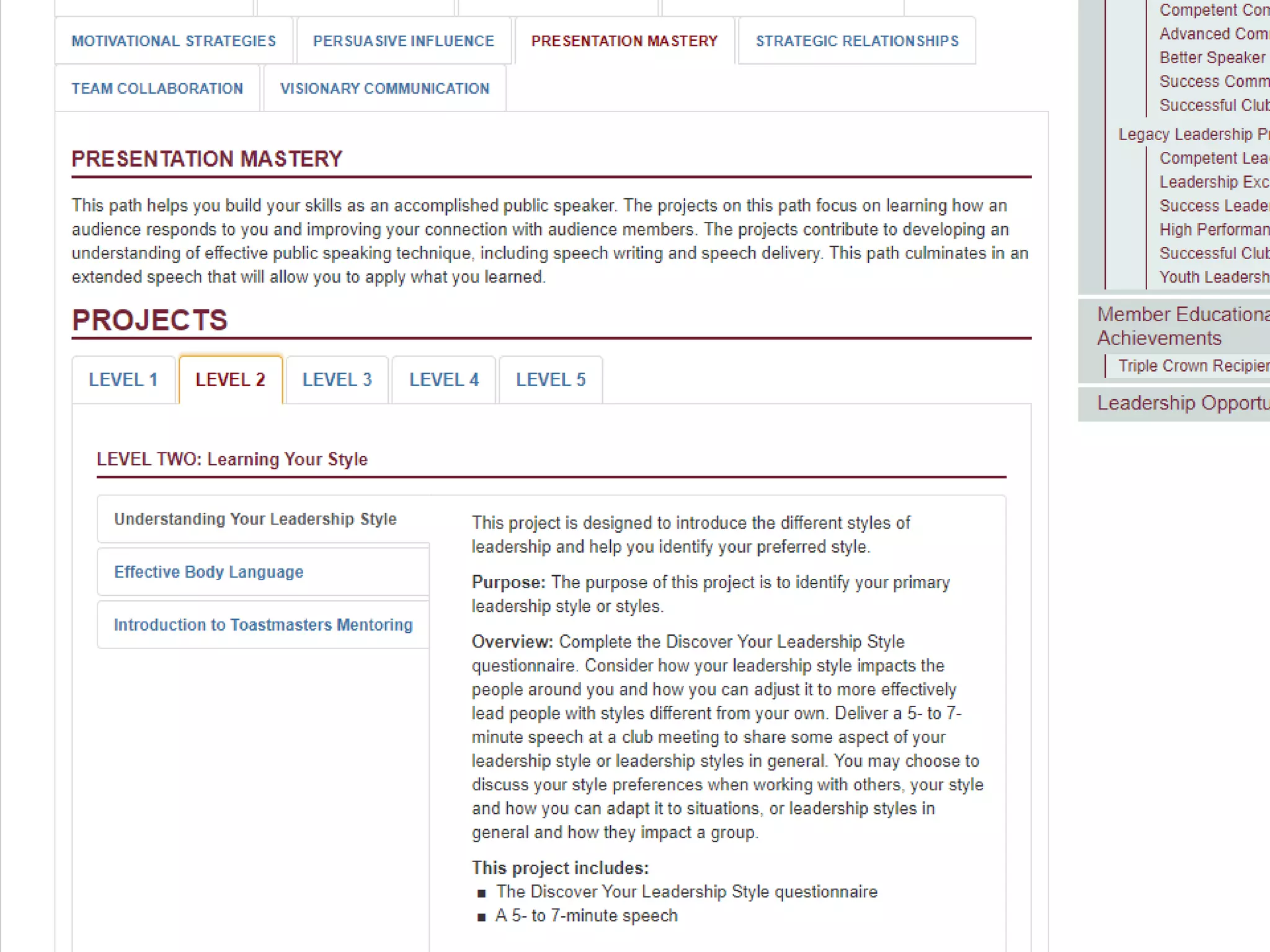 Toastmasters Pathways Journey | PPTX