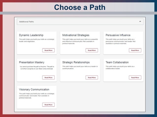 Toastmasters Pathways Journey | PPTX | Career Advice | Careers