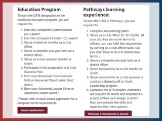Toastmasters Pathways Journey | PPTX