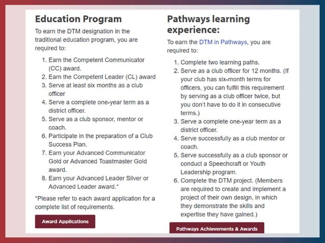 Toastmasters Pathways Journey | PPTX | Career Advice | Careers