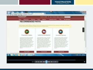Toastmasters Pathways Learning Experience Update | PPTX