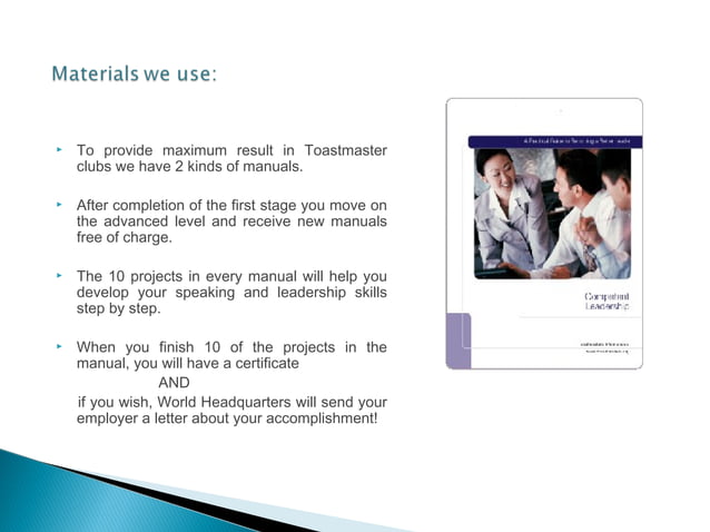 Toastmasters Presentation | PPT