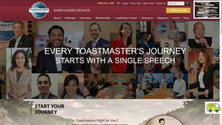 Toastmasters secretary training feb 2019 | PPTX