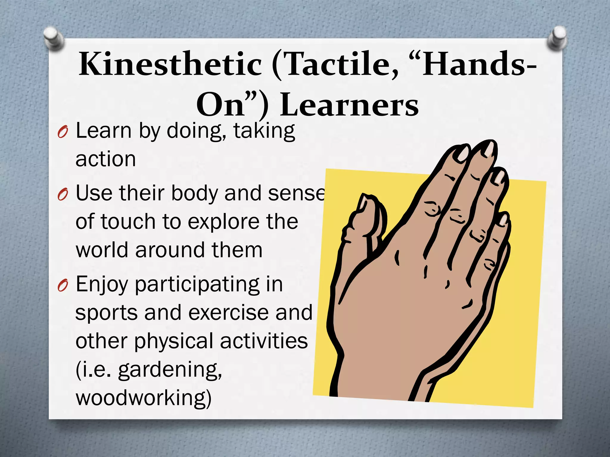 Toastmasters Speech #9 - Find Your Learning Style | PPTX