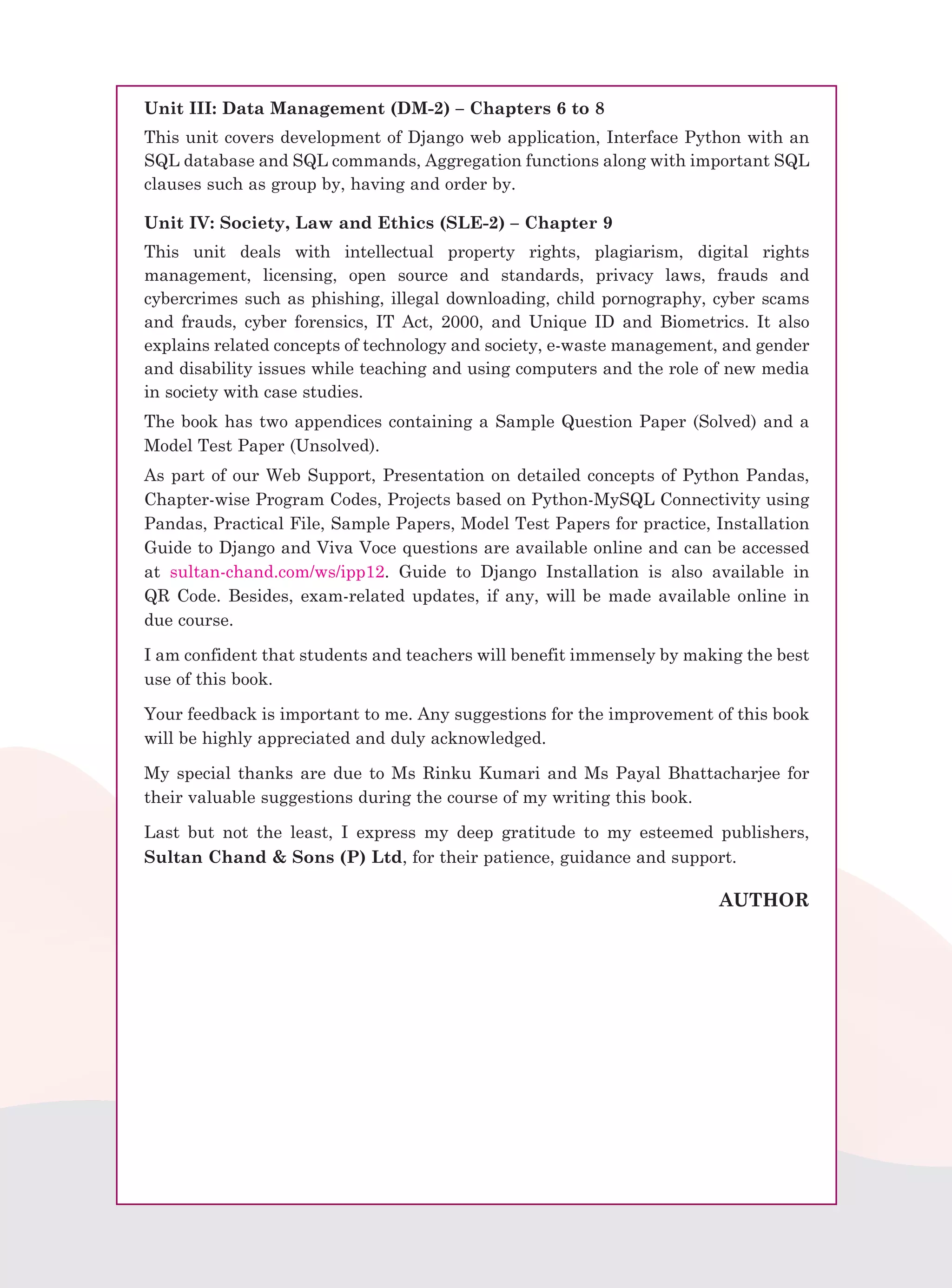 Class 12 Ip Whole Text Book Preeti Arora | PDF