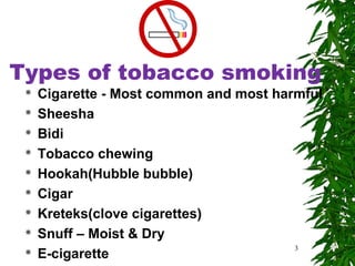 Tobacco AND behaviour attitude and belief of community | PPT