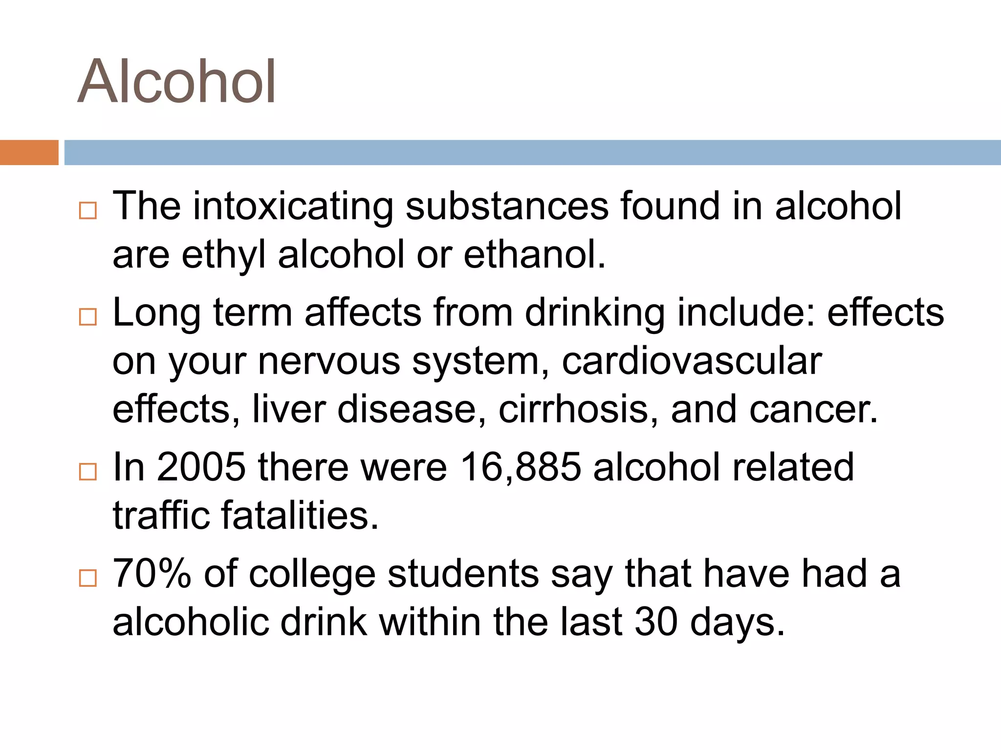 Tobacco and alcohol addiction | PPTX
