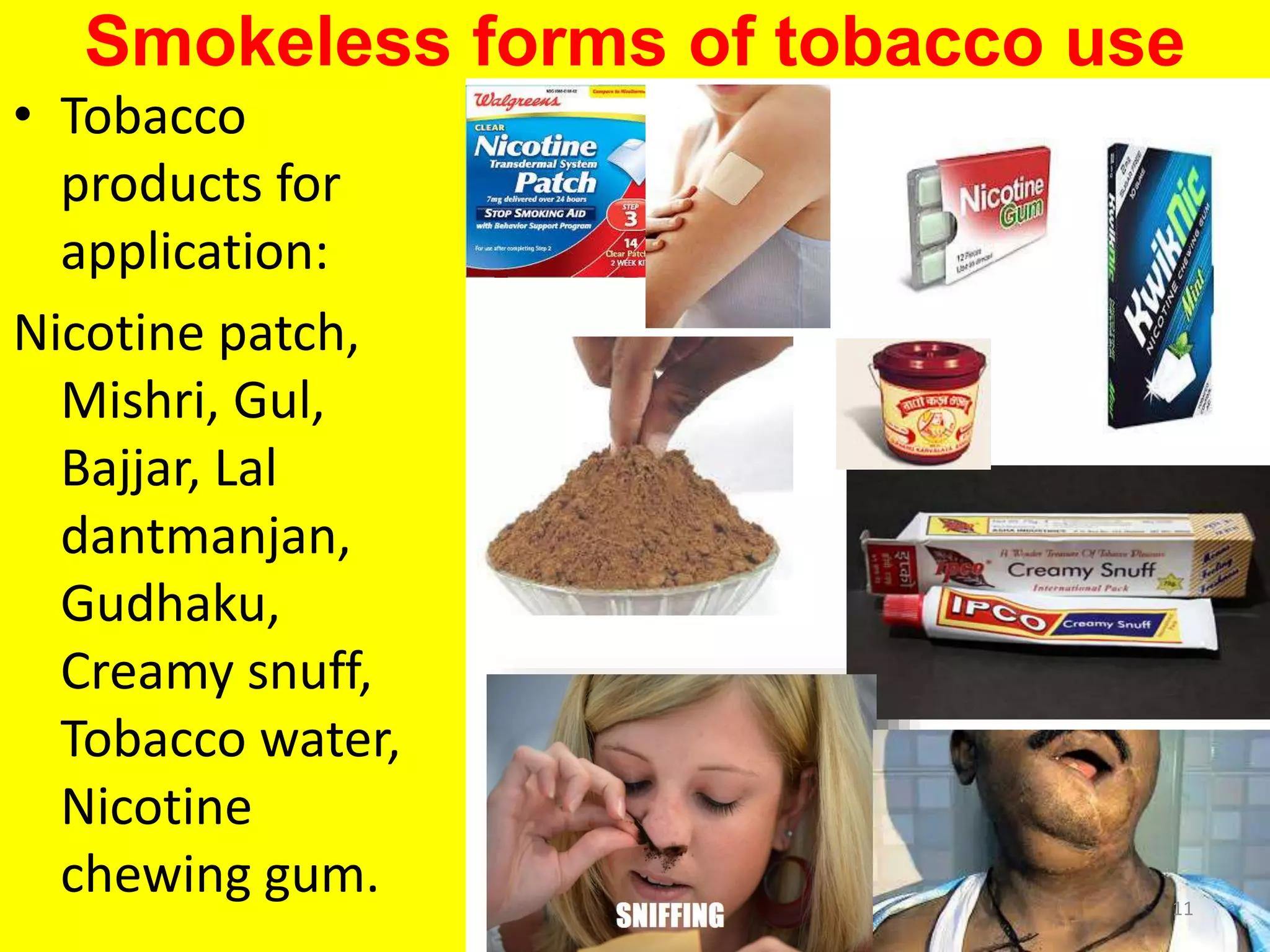 Tobacco and effects | PPTX