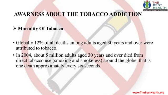 Tobacco awareness ppt - smoking ppt | PPTX