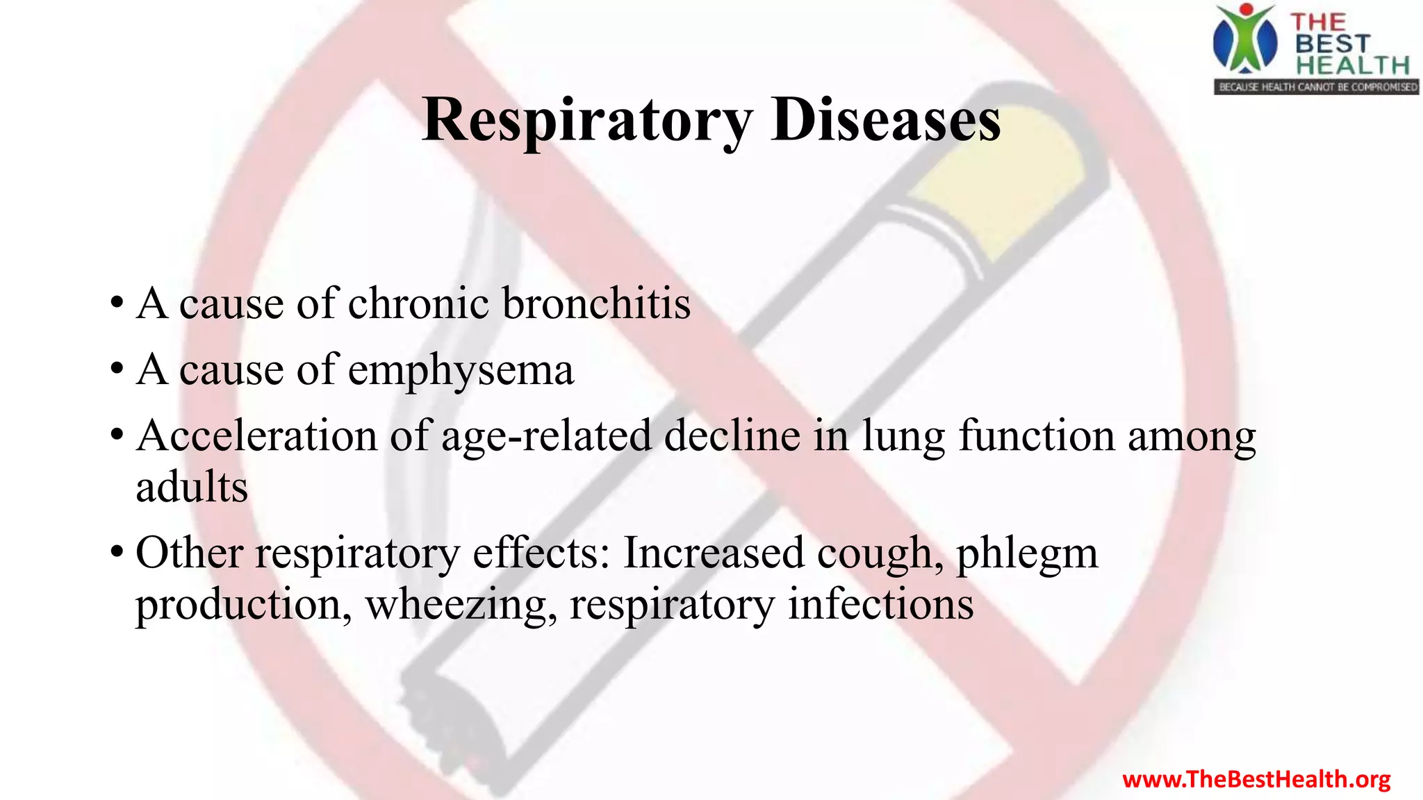 Tobacco addiction awareness ppt | PPTX