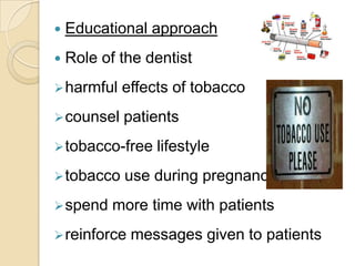 TOBACCO CESSATION | PPTX