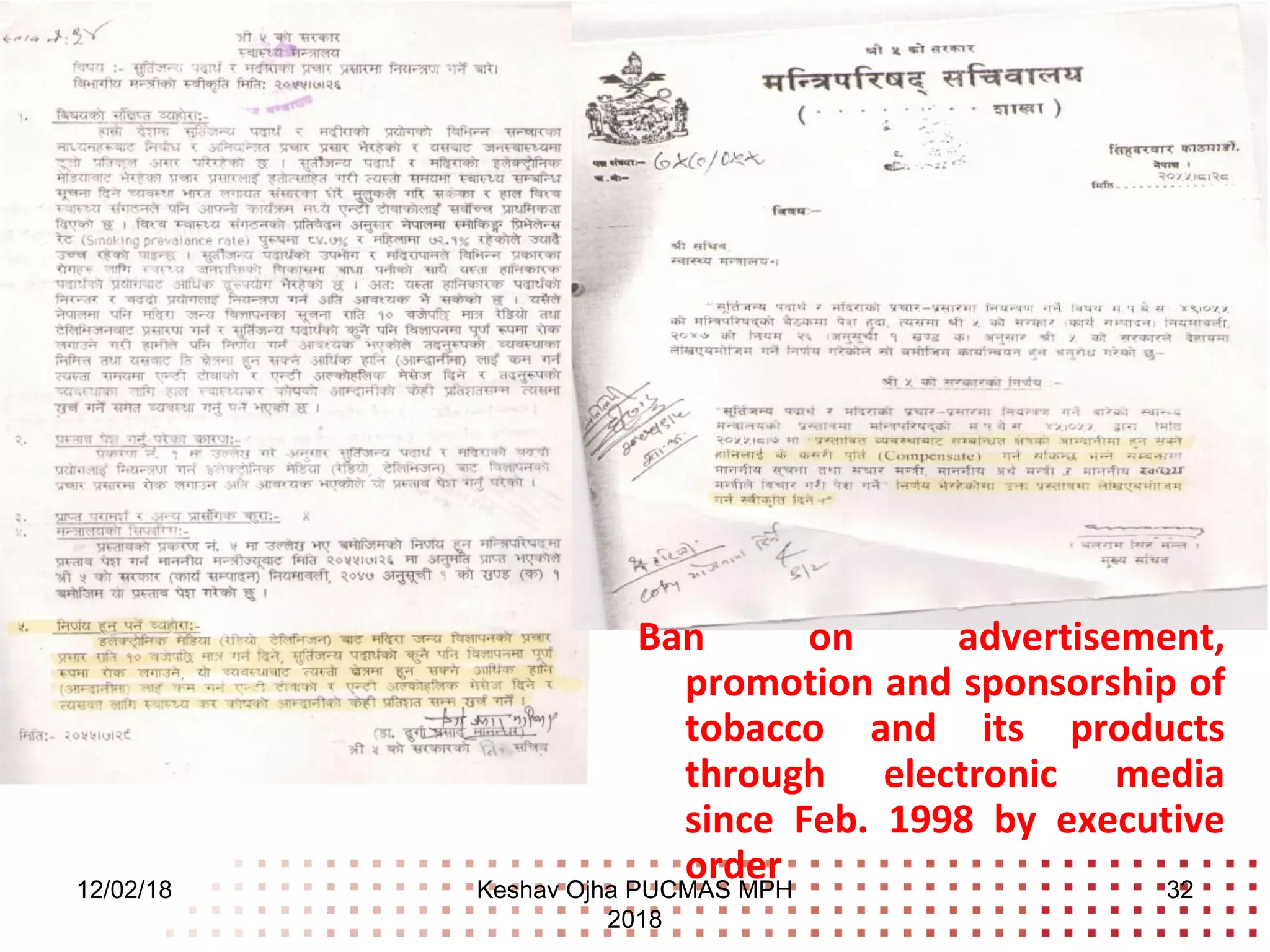 tobacco-control-in-nepal-ppt