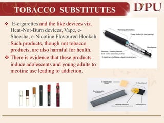 Tobacco free educational institutions | PPTX