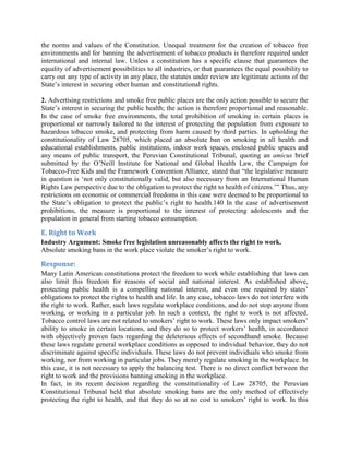 Tobacco industry strategy | DOCX