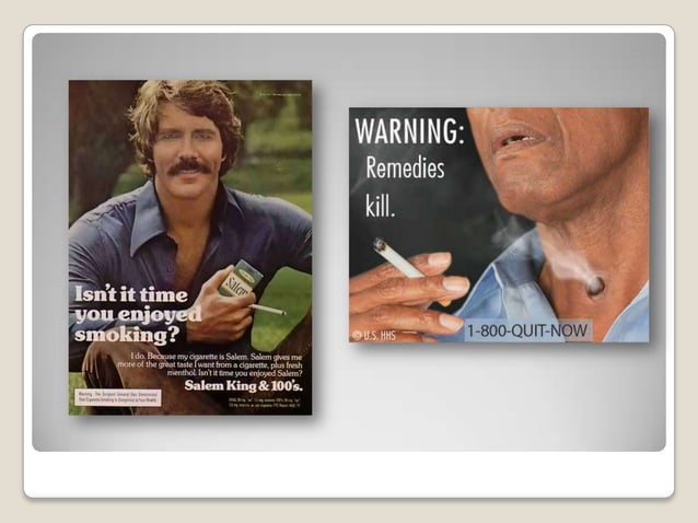 Tobacco Lies and Tobacco Truths. Contrast and Compare. An Intriguing ...