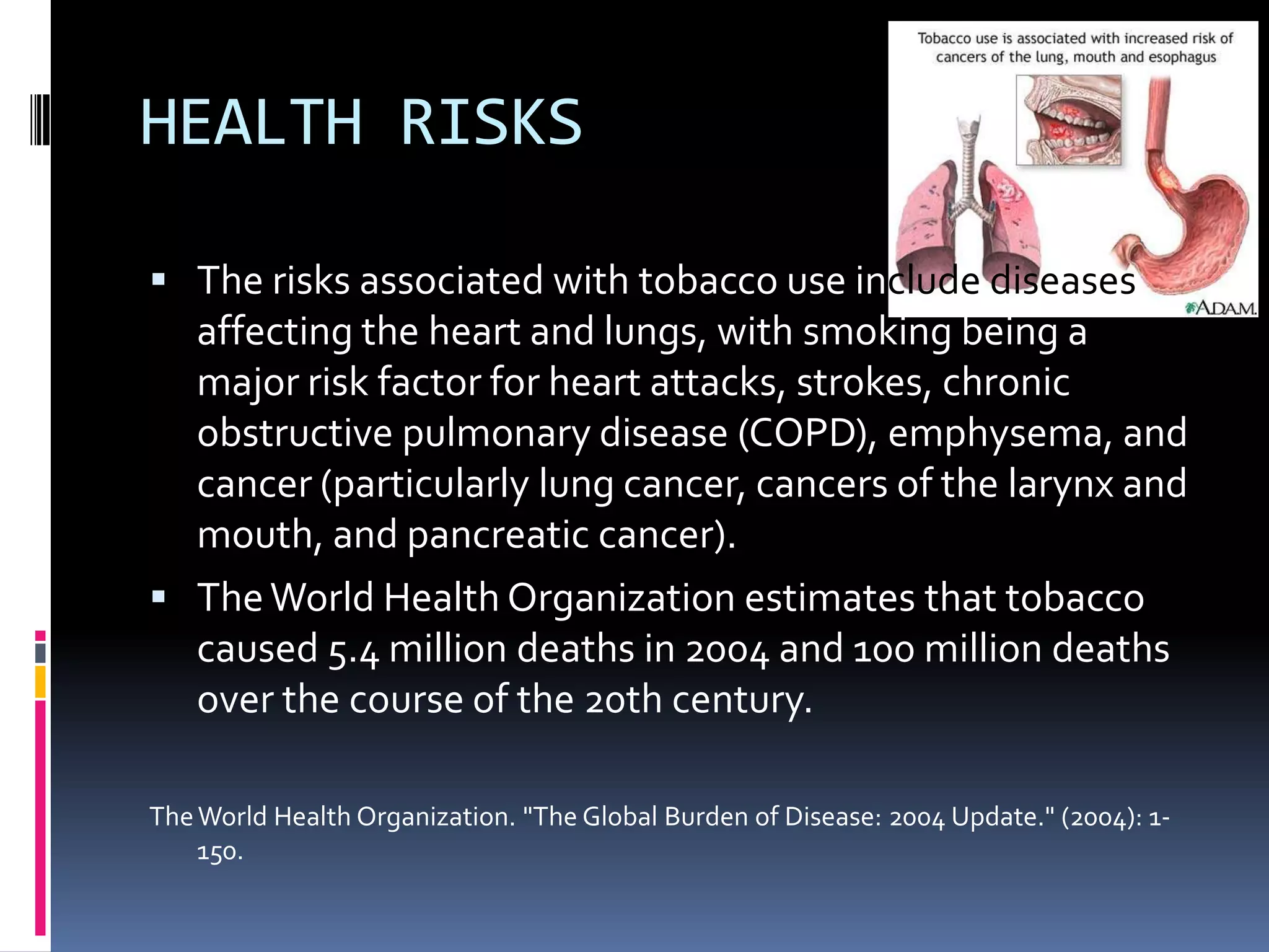 Tobacco presentation | PPTX