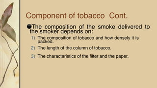 tobacco smoking | PPT