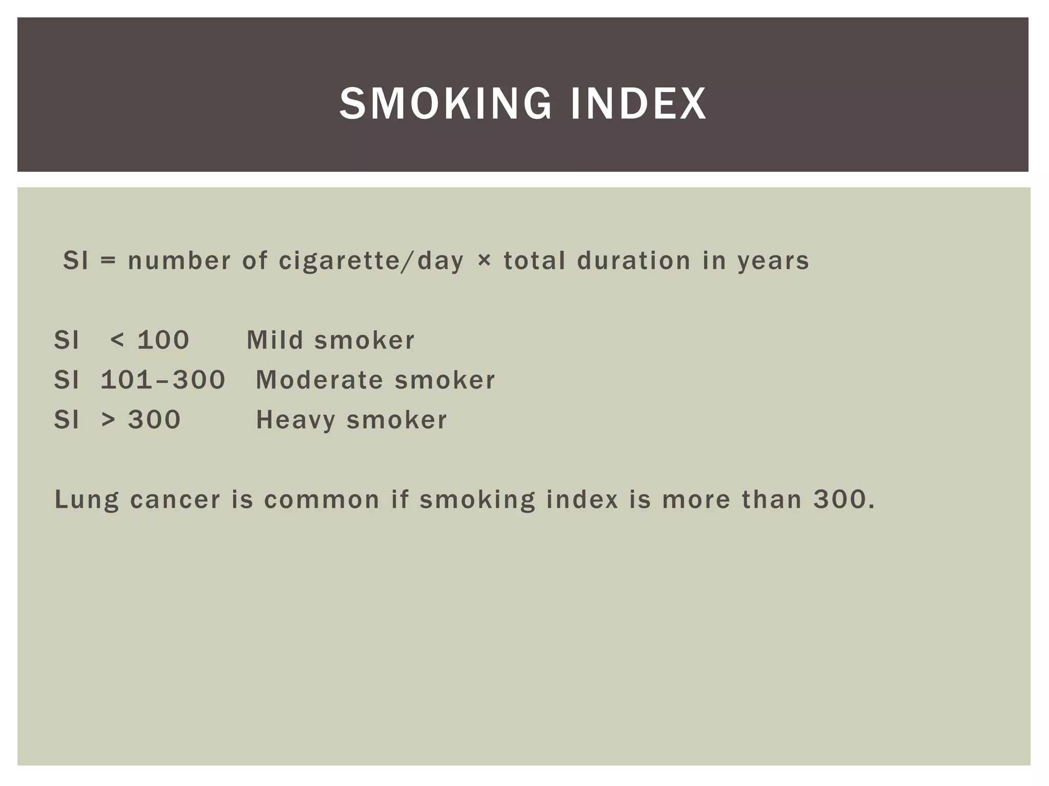 Tobaco smoking | PPTX