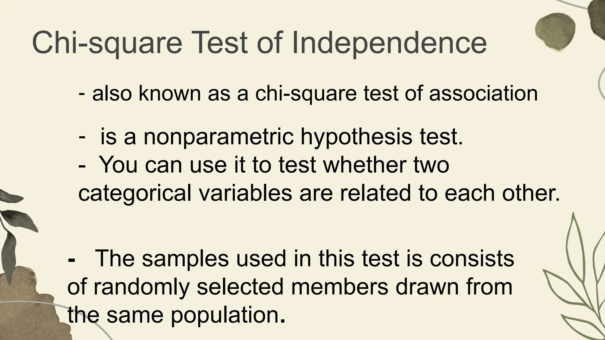 Tobalado_Chi-square for nonparametric.pptx