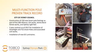 Tobco Multifunction Pole Capability | PDF | Civil Engineering Industry ...