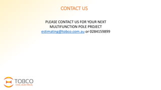 Tobco Multifunction Pole Capability | PDF