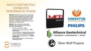 Tobco Multifunction Pole Capability | PDF | Civil Engineering Industry | Industries