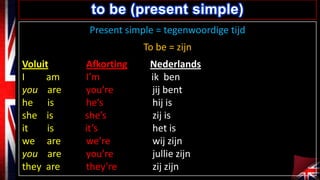 To be present simple | PPT