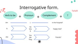 Personal Pronouns, Verb To be and Simple | PPTX