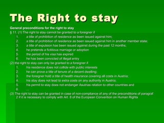 To Be A Foreigner In Austria | PPT