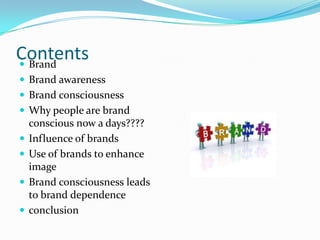 To be brand conscious........ | PPT