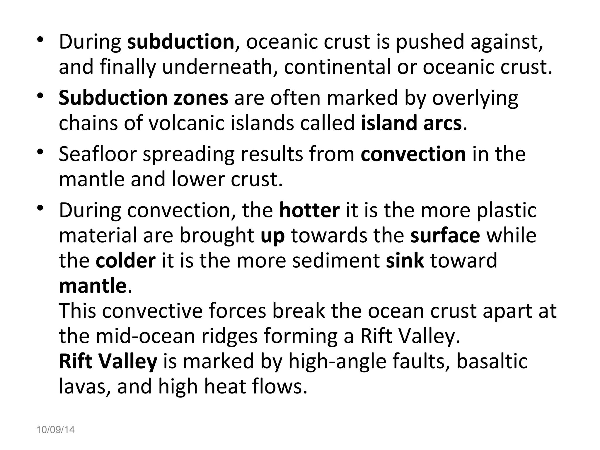 The Continental Drift and Seafloor Spreading Theory | PPT