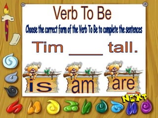Play with the verb to be | PPT