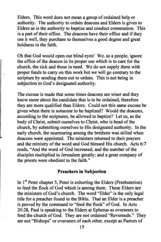 To be in subjection to authority by elder don ellis | PDF