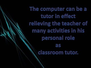 Computers as the Third Revolution In Education, Computer as Information ...