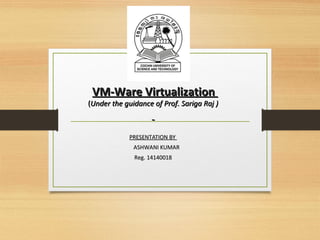 VMware Virtualization | PPT | Cloud Computing | Internet