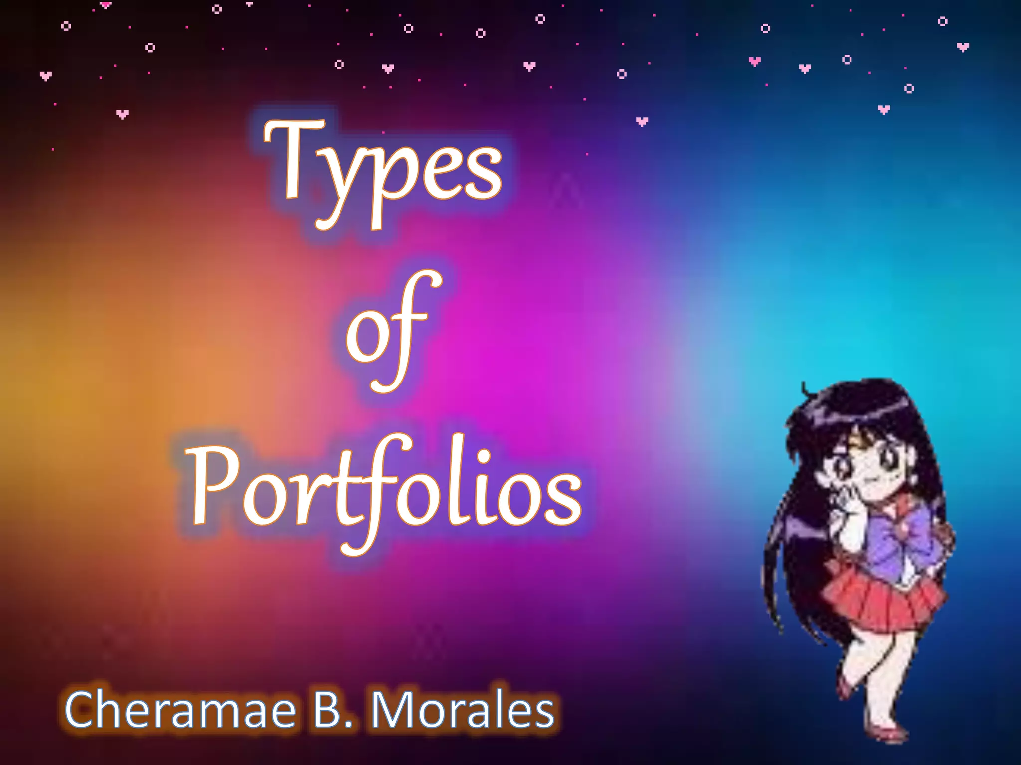 Types of Portfolio | PPT