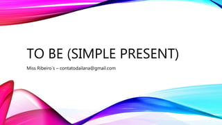 TO BE (Simple present).pptx