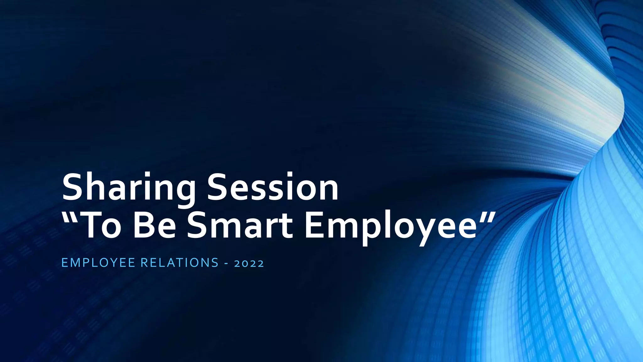 To Be Smart Employee (1).pptx