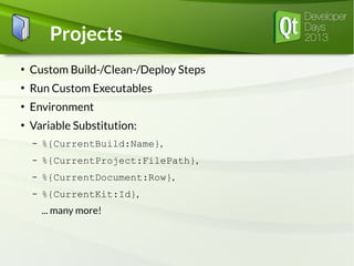 Extending Qt Creator - Tobias Hunger | PDF